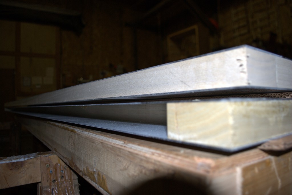 honeycomb sandwich core | Non-warping patented wooden pivot door ...