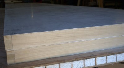 Substrate | Non-warping patented wooden pivot door, sliding door, and ...