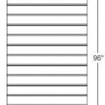 Lightweight High-strength Slatwall | Non-warping patented wooden pivot ...
