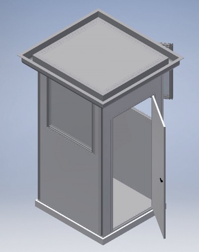 T Slot Panel Modular Buildings | Non-warping patented wooden pivot door ...