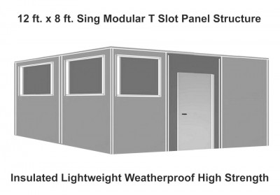 Modular Buildings Enclosures Partitions Insulated Lightweight High ...