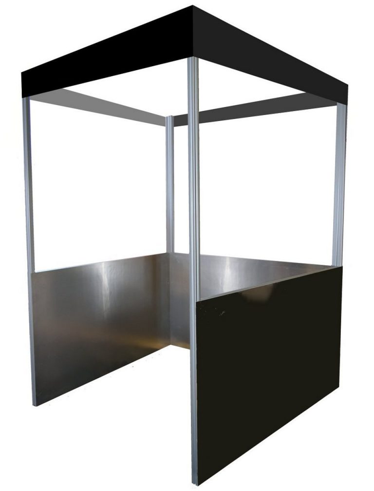 Portable Trade Show Displays | Non-warping patented wooden pivot door ...