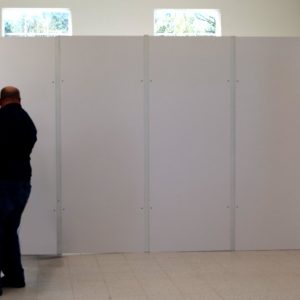 Portable Trade Show Displays | Non-warping patented wooden pivot door ...