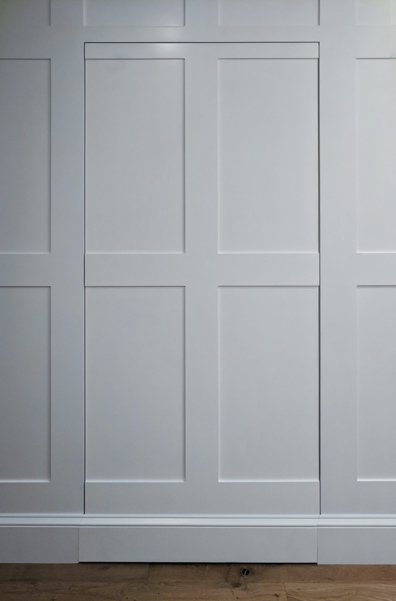 Classic Hidden Hallway Door | Non-warping patented wooden pivot door ...