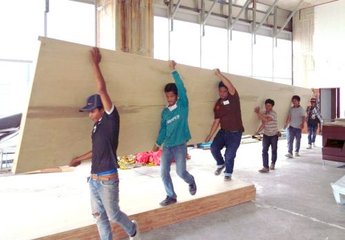 Horizontal Sliding Wall Systems | Non-warping patented wooden pivot ...