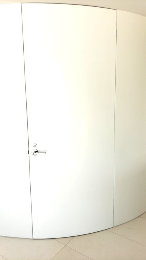 SingCore Legendary Curved Door | Non-warping patented wooden pivot door ...