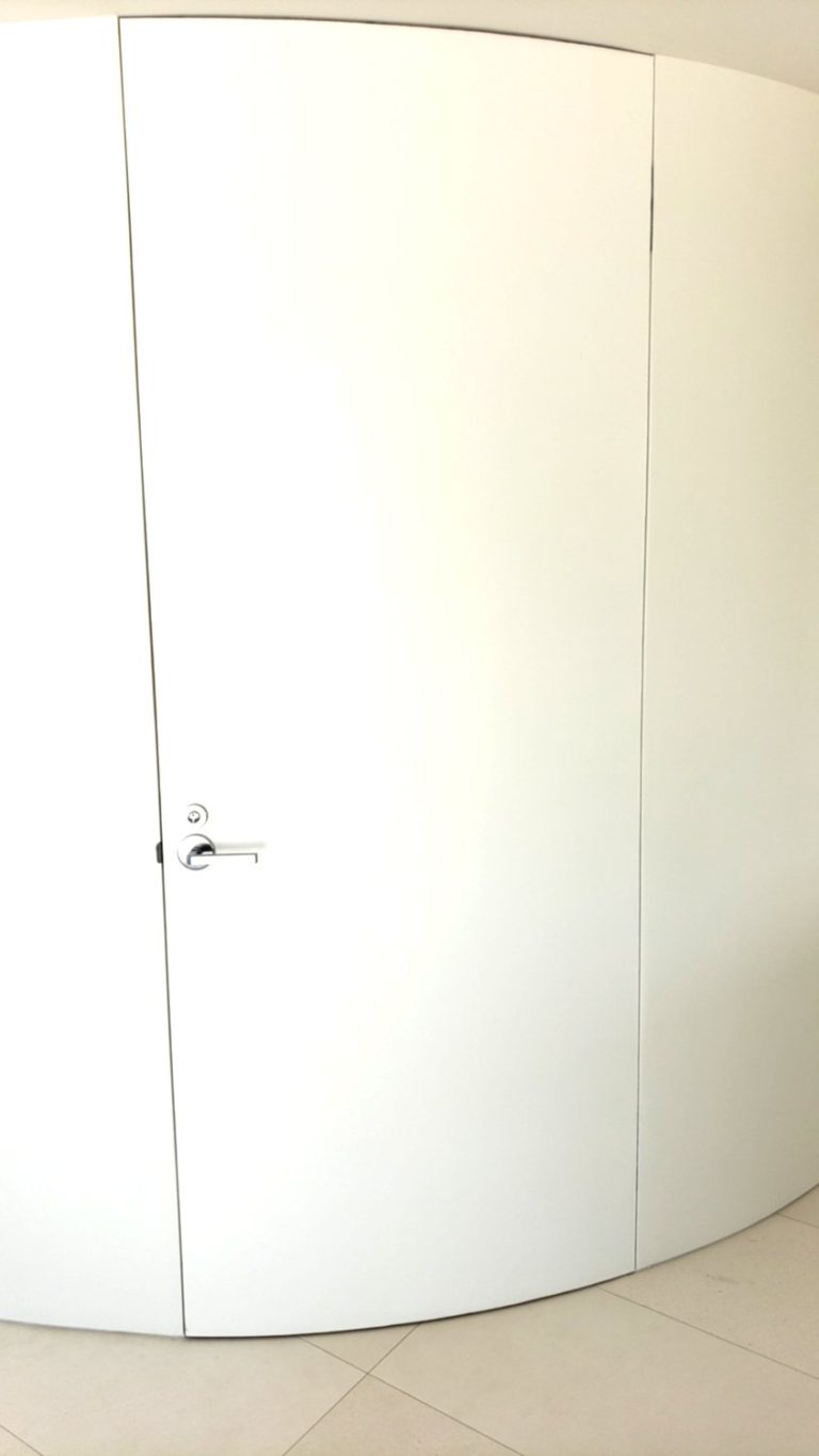 SingCore Legendary Curved Door | Non-warping patented wooden pivot door ...