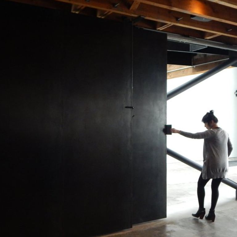Pivot Door - The Sing Core Pivot Door is Custom Made