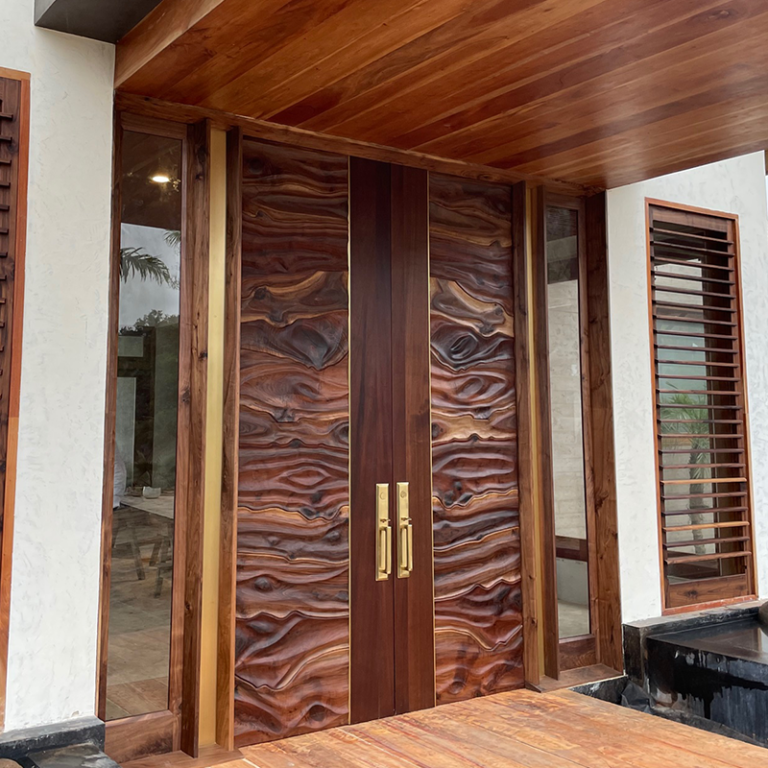 Pivot Door - The Sing Core Pivot Door is Custom Made