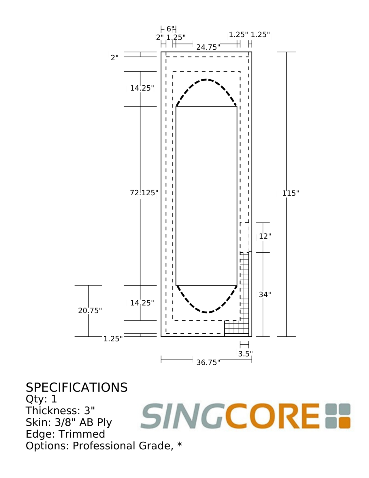 French Door - Sing Core's French Doors are Custom Made Doors